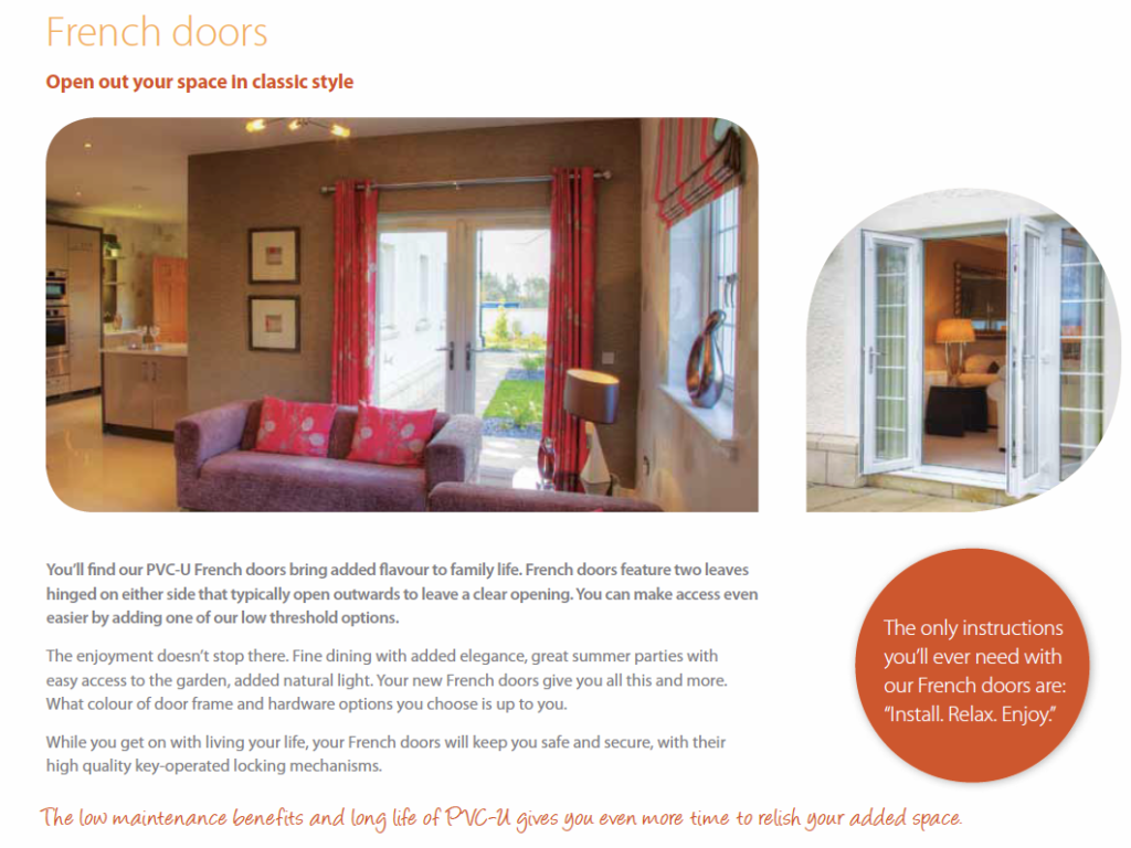 French Doors - Plas-tech Windows